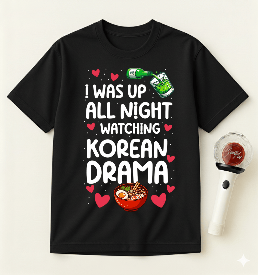 WATCHING K-DRAMA T-SHIRT – K-pep