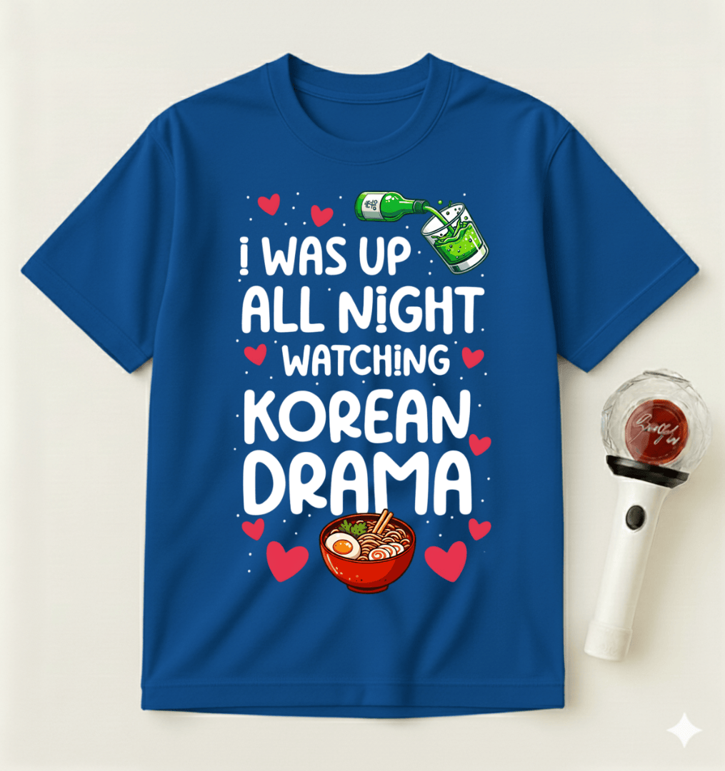 WATCHING K-DRAMA T-SHIRT – K-pep