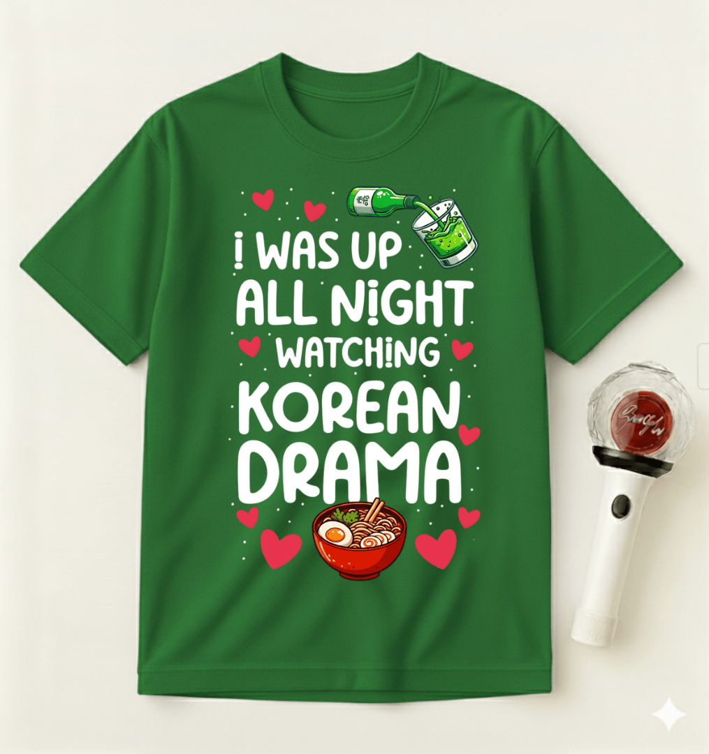 WATCHING K-DRAMA T-SHIRT – K-pep